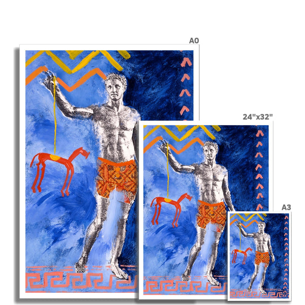 Greece Artwork | Greek God Hector | John Dyer Gallery