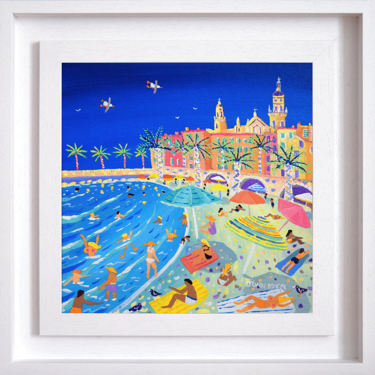 John Dyer Painting | Menton Old Town France | John Dyer Gallery
