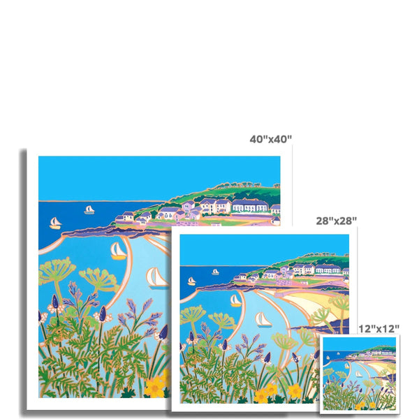 Joanne Short Open Edition Cornish Art Print. 'Perfect Day, Portscatho ...