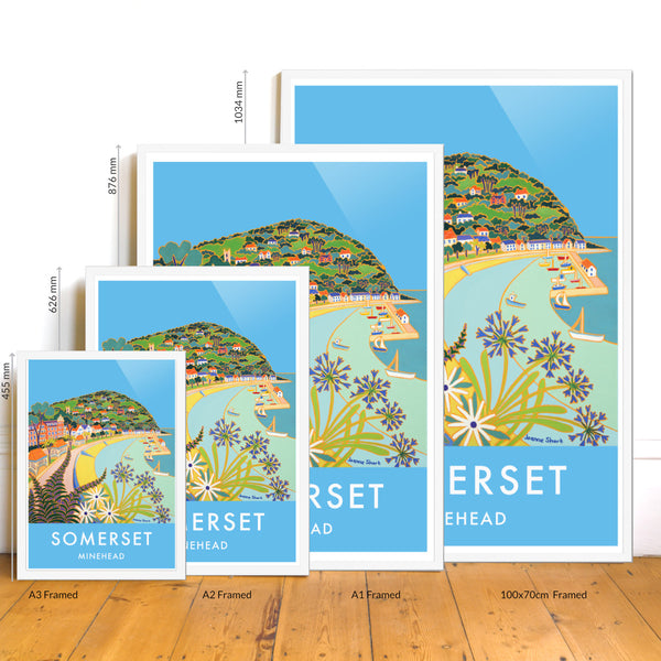 Wall Art Print | Minehead Somerset | John Dyer Gallery