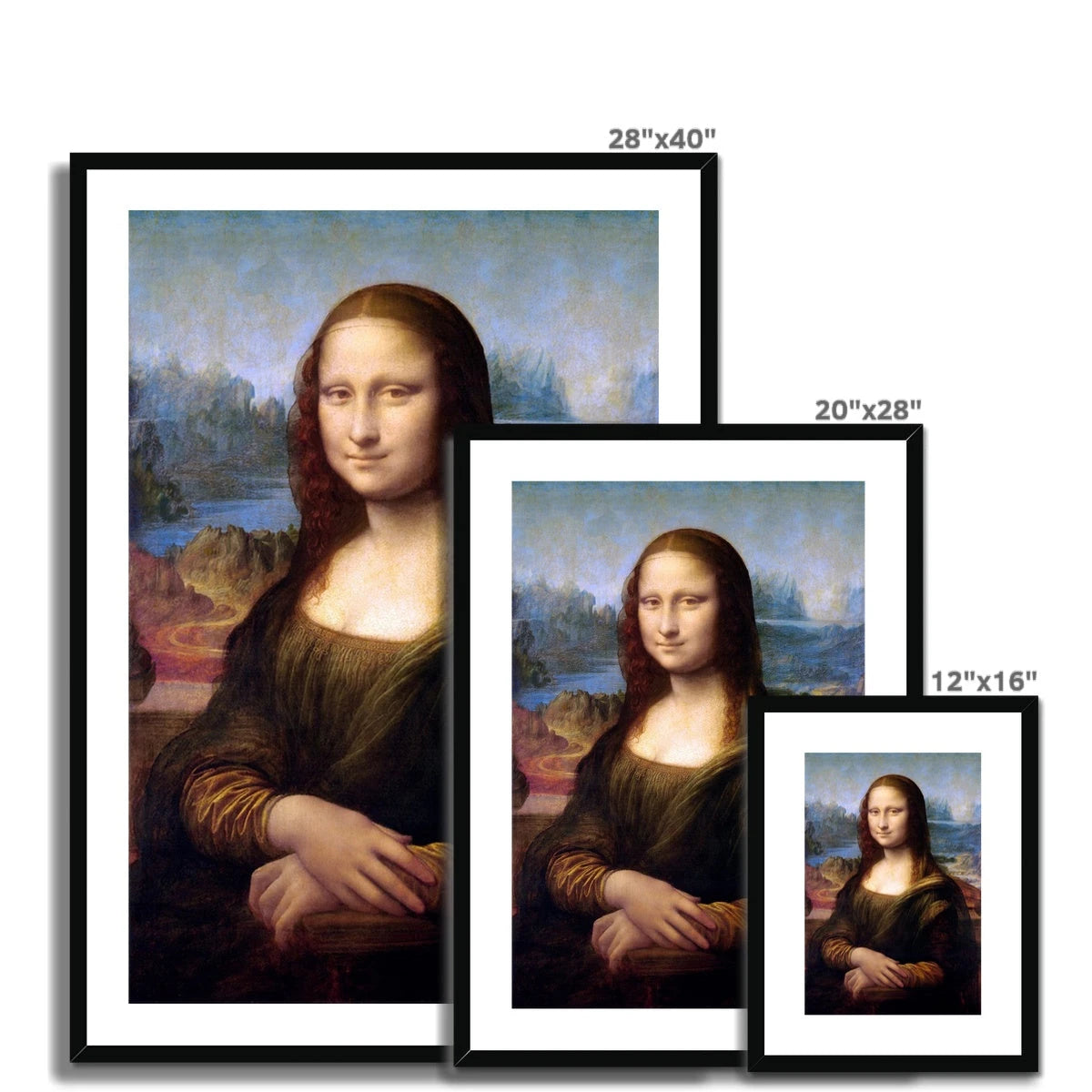 Mona Lisa Original Frame