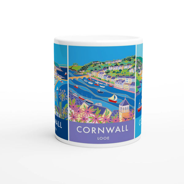 Cornwall Mug | Mevagissey | Polperro | Looe | Artist Joanne Short ...